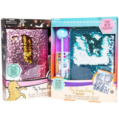 my sequin diary kit | Five Below | let go & have fun