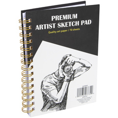 premium artist sketch pad journal | Five Below | let go & have fun