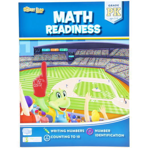 the smart alec series math readiness workbook - pre-k | Five Below ...