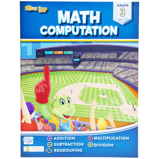 the smart alec series math computation workbook - grade 3 | Five Below ...
