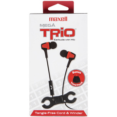 mega trio™ earbuds with mic set | let go & have fun