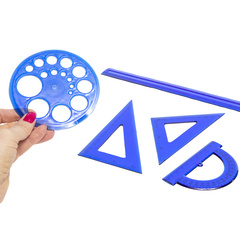 5-Piece Geometry Set | Five Below | let go & have fun