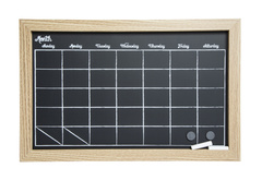 Chalkboard Wall Calendar 11in X 17in | Five Below | let go & have fun