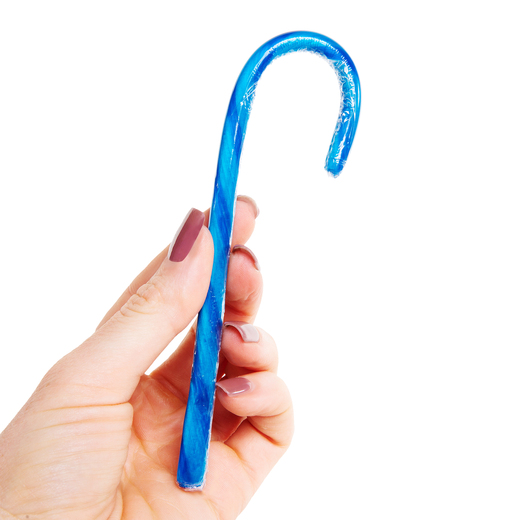 Blue Raspberry Candy Canes