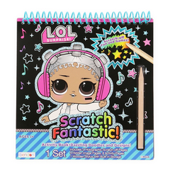 lol surprise!™ scratch fantastic activity book | let go & have fun