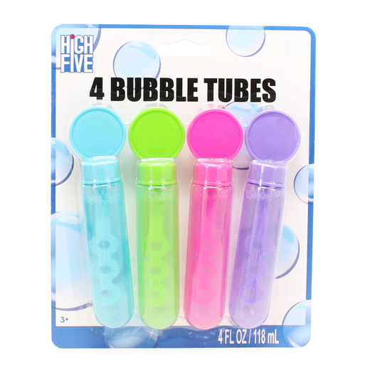 mini bubble tubes 4-pack | let go & have fun