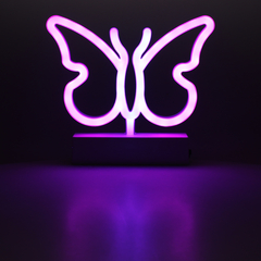 butterfly LED light 8in | let go & have fun