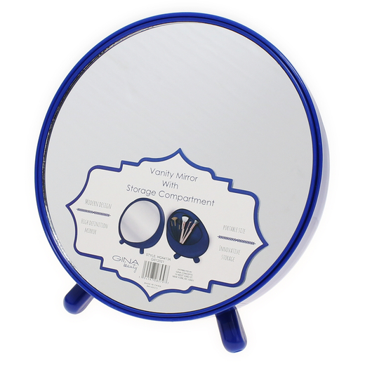 Round Vanity Mirror W/ Storage Compartment 7in | Five Below | let go ...