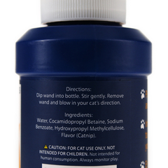 catnip bubbles 8oz | let go & have fun