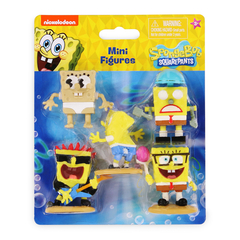 spongebob squarepants mini figures 5-count | Five Below | let go & have fun