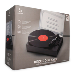 vinyl record player turntable with dual speakers | Five Below | let go ...