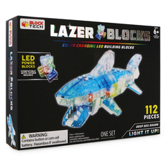 block tech® lazer blocks color-change LED building blocks kit | Five ...