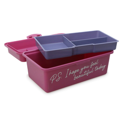 storage box with organizer tray 9.6in - beautiful today | Five Below ...