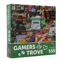 gamers trove 550-piece jigsaw puzzle | Five Below | let go & have fun