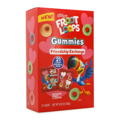 froot loops® gummies valentine friendship exchange 21-count | Five ...