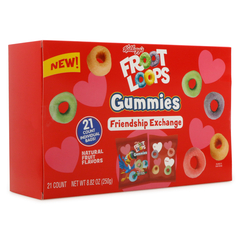 froot loops® gummies valentine friendship exchange 21-count | Five ...