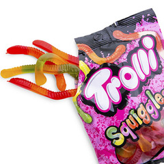 trolli® squiggles® gummi worm candy bag 5oz | Five Below | let go ...