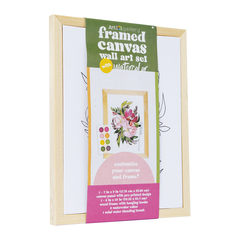 framed canvas paint-your-own watercolor set 8 x 10in | Five Below | let ...