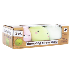 dumpling stress balls 3-pack sensory toys | Five Below | let go & have fun