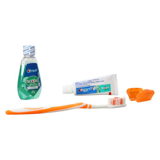 Crest Toothpaste And Toothbrush
