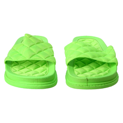 ladies green quilted slide sandals | Five Below | let go & have fun