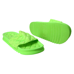 ladies green quilted slide sandals | Five Below | let go & have fun