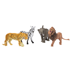 safari animal figures 4-piece play set | Five Below | let go & have fun