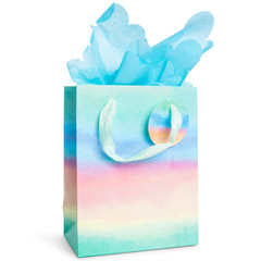 8-count blue scallop edge tissue paper | Five Below | let go & have fun