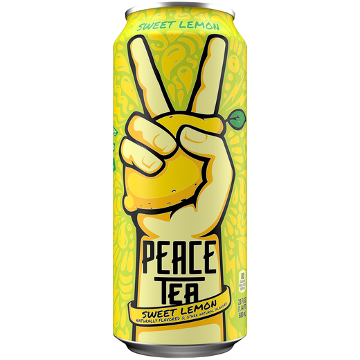 peace tea sweet lemon iced tea 23oz | Five Belowo | let go & have fun