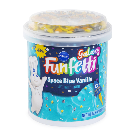 funfetti® galaxy space blue vanilla frosting 15.6oz | Five Below | let ...