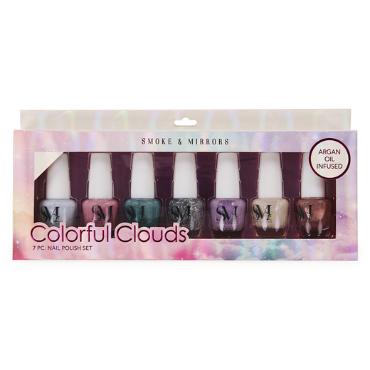 colorful clouds nail polish 7-piece collection | Five Below | let go ...