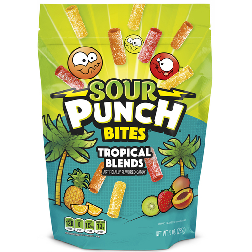 sour punch® tropical blend bites® 9oz | Five Below | let go & have fun