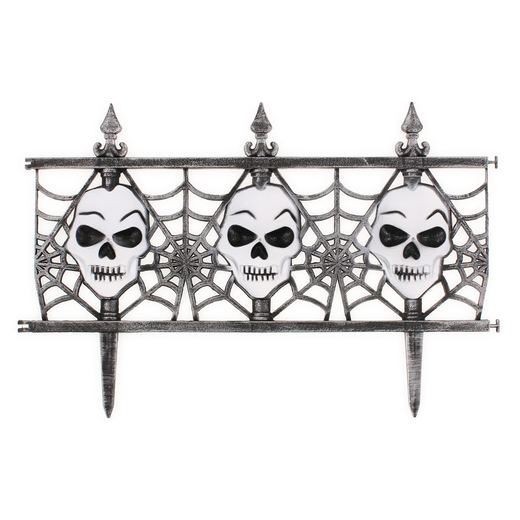 skull fence halloween lawn decoration | Five Below | let go & have fun