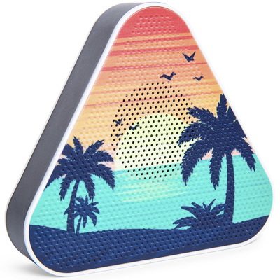 bluetooth® triangle wireless speaker | let go & have fun