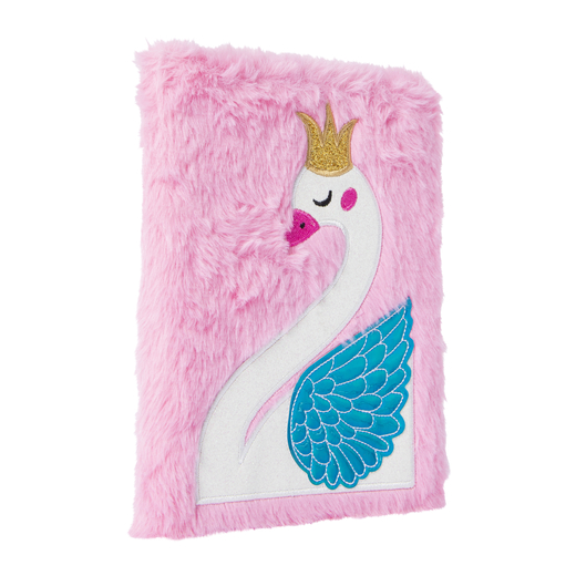 plush journal 5.8in x 8in | Five Below | let go & have fun