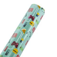 gamer wrapping paper roll 4ft x 30in | Five Below | let go & have fun