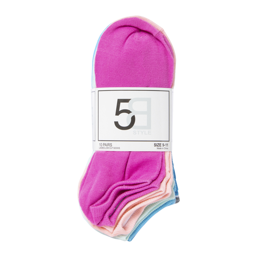 10-pack ladies low-cut socks | Five Below | let go & have fun