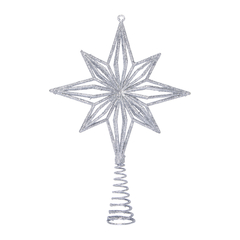 glitter star tree topper 9.25in | Five Below | let go & have fun
