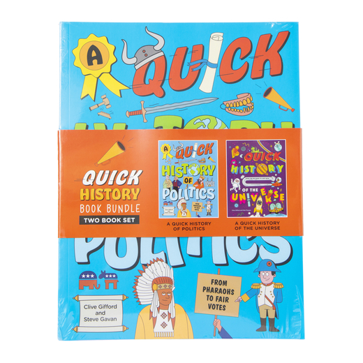 the quick history book bundle 2-book set | Five Below | let go & have fun