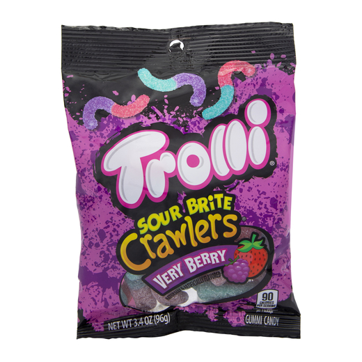 trolli® sour brite crawlers very berry gummi candy 3.4oz | Five Below ...