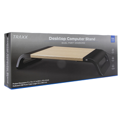 desktop monitor stand with dual port charging | Five Below | let go ...