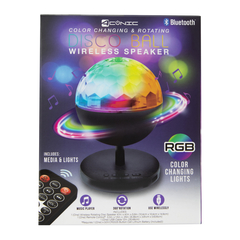 rotating color-changing bluetooth® disco ball speaker | Five Below ...