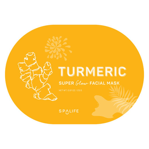 spa life™ turmeric oval face mask 0.81oz | Five Below | let go & have fun