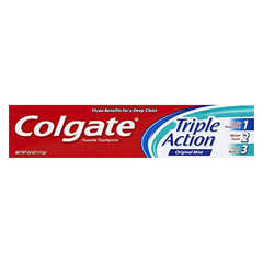 colgate® triple action toothpaste 4oz | Five Below | let go & have fun