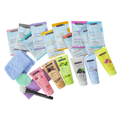 freeman® scrub + glow ultimate face + body kit 20-piece | Five Below ...