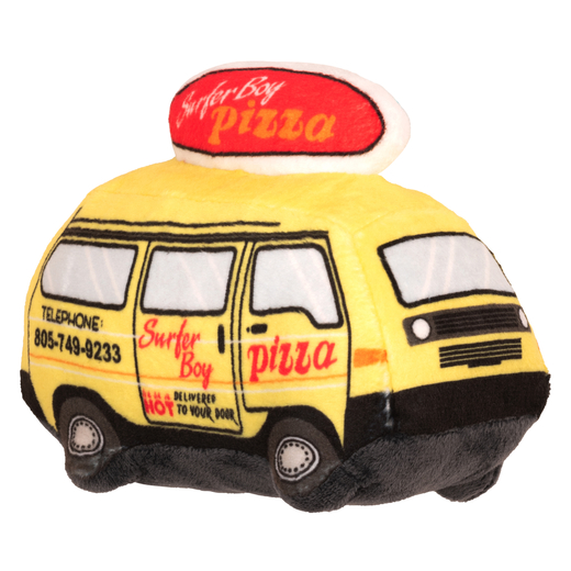 stranger things™ surfer boy pizza van plush squeaker dog toy | Five ...