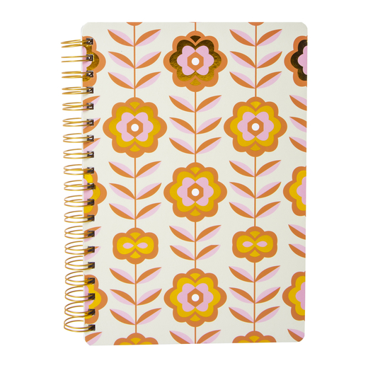 boho twin wire spiral bound journal 7in x 9in | Five Below | let go ...