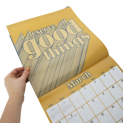 empowerment 16-month 2023 wall calendar | Five Below | let go & have fun