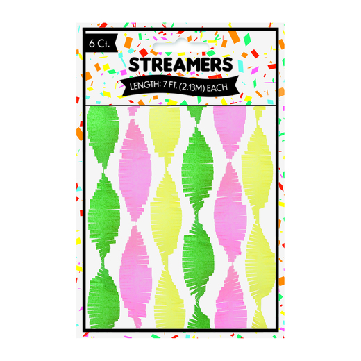 pastel fringe paper streamer | Five Below | let go & have fun