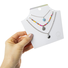 layered necklace set 3-pack | Five Below | let go & have fun